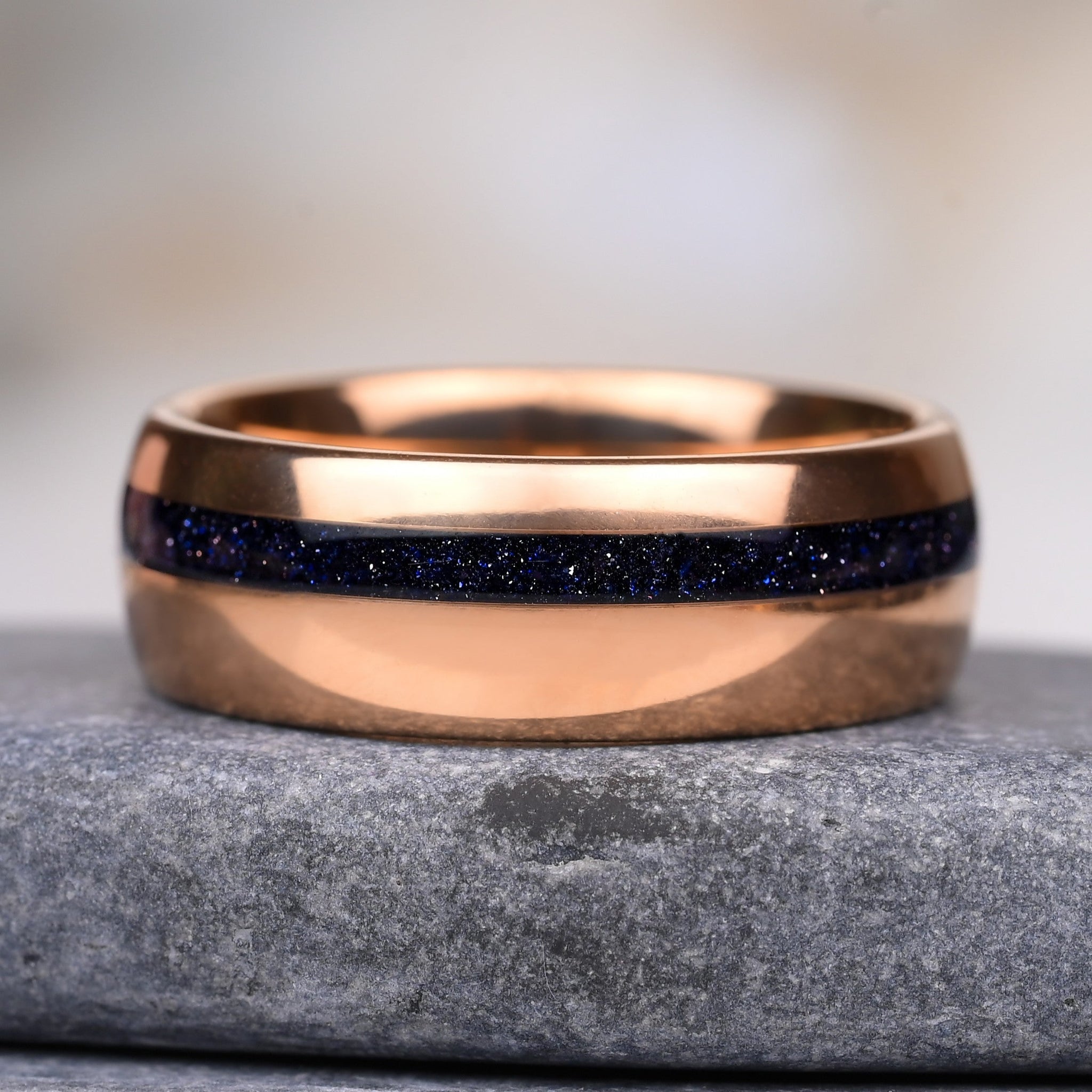 Nova – Men's Ring | Tungsten Carbide and Space Nebula Inlay